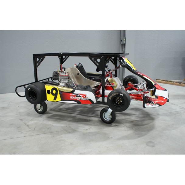 Streeter Double Wide Twin Stack Go Kart Stand | Redline Stand
