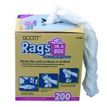 [DISCONTINUED] Scott Rags-In-A-Box 200 Count - FREE SHIPPING