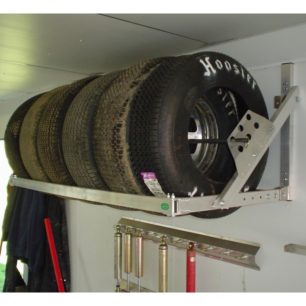 Pit Products 4/5/8 Ft Universal Trailer Tire Rack | Redline Stands