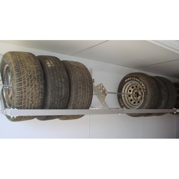 Pit Products 4/5/8 Ft Universal Trailer Tire Rack | Redline Stands