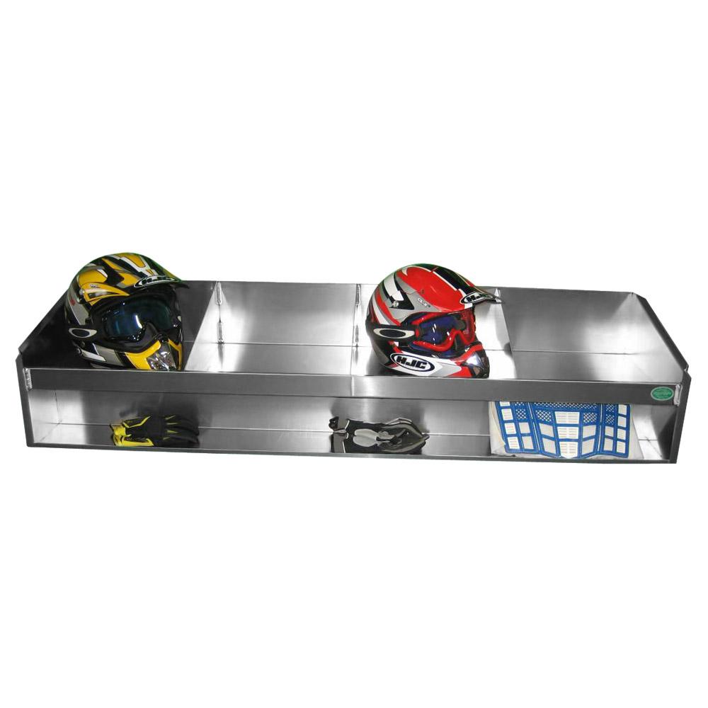Pit Products Four-Bay Helmet Holder - Race Trailer Accessory for Helmet ...