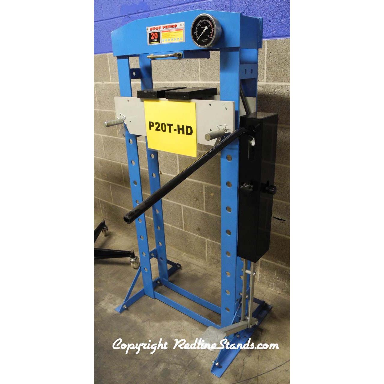 Kernel 20 Ton Hydraulic Shop Press - Industrial Grade