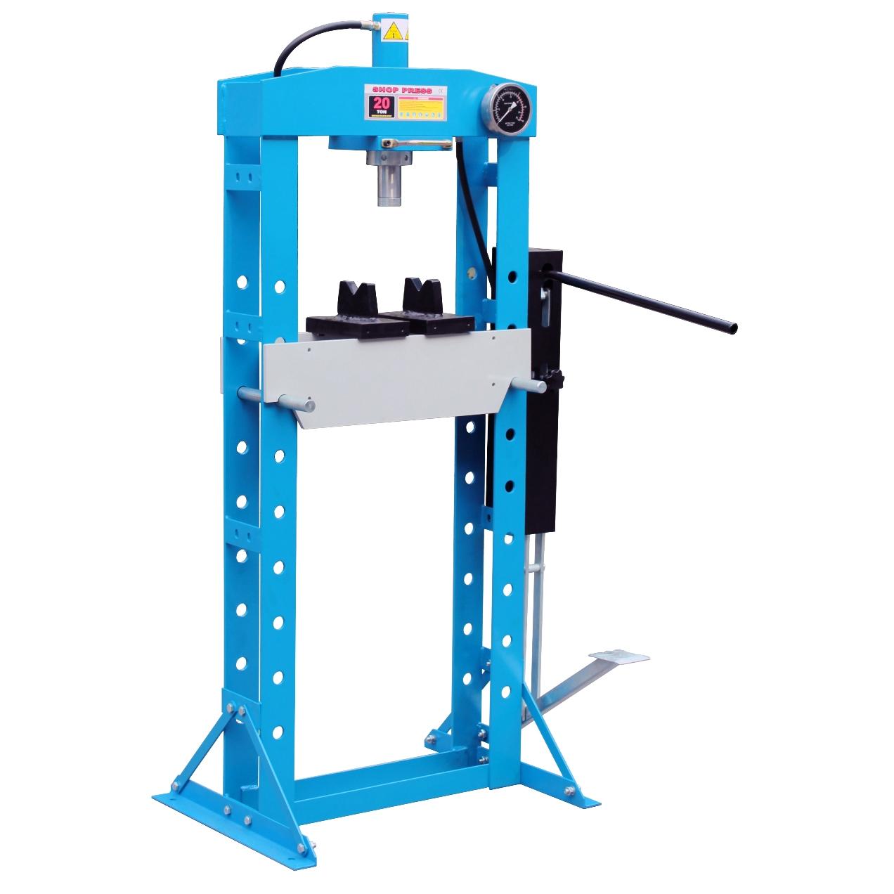 Kernel 20 Ton Hydraulic Shop Press - Industrial Grade