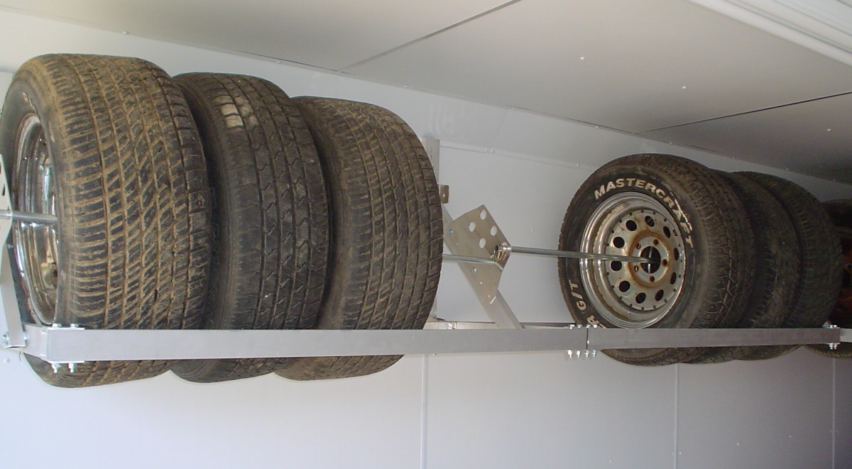 Pit Products 4/6/8 Ft Universal Tire Rack - FREE SHIPPING