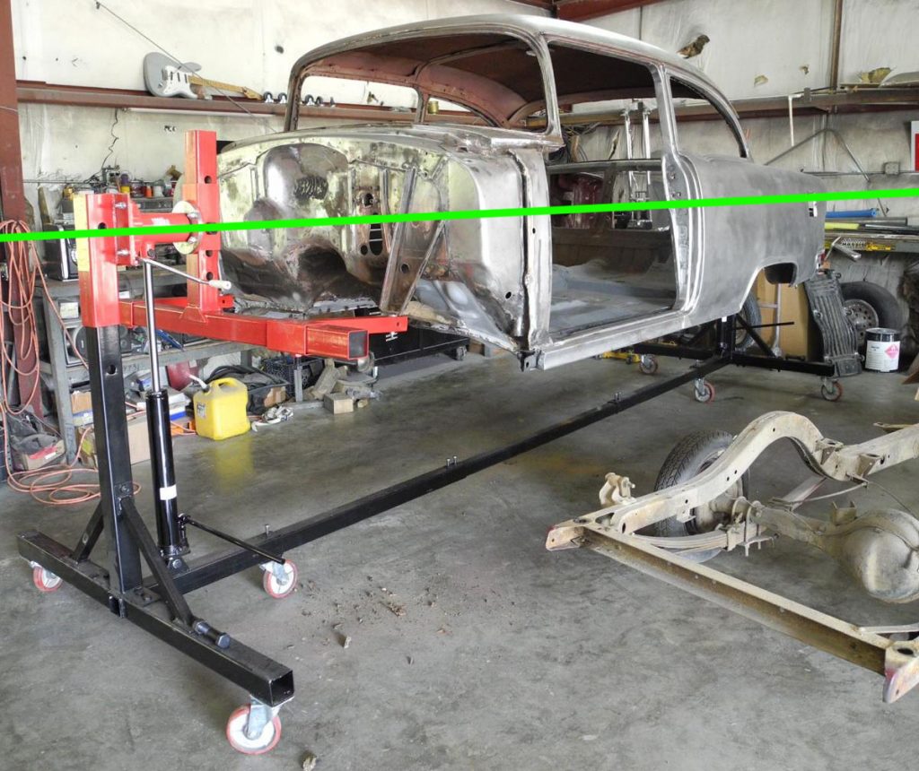 How to Balance Your Car on Your Restoration Rotisserie - Redline Stands ...